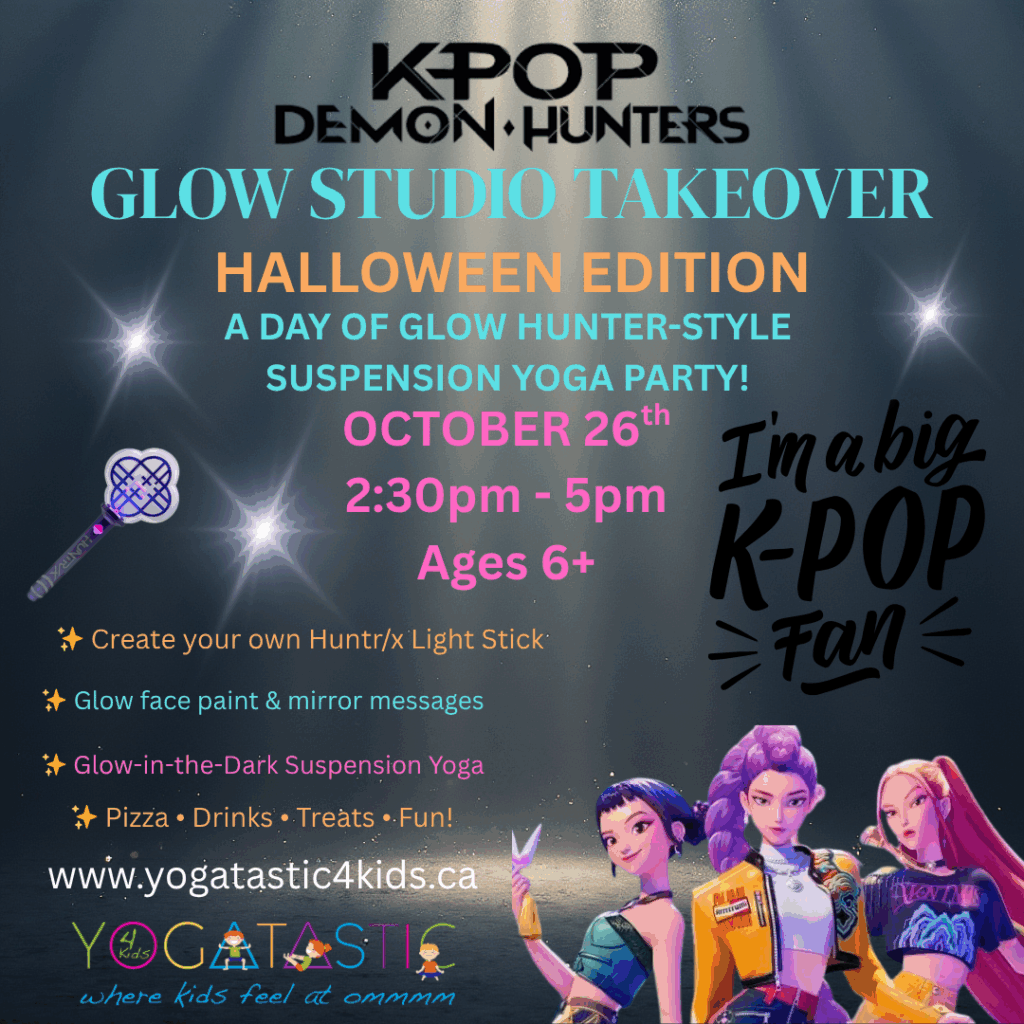 KPop Demon Hunters Glow Studio Halloween Party - Oct. 26th (Ages 6 ...